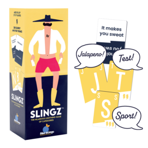 Slingz Games, the Hilarious Game of Categories - Slingz